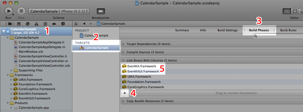 Iosのeventkitを使って標準カレンダーに予定を追加する · 2704